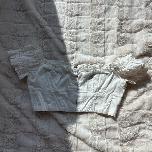 White Fox Boutique | Tops | White Fox Off The Shoulder Crop Top | Poshmark